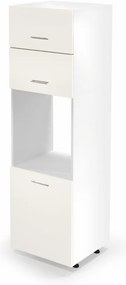 Dolní skříňka vysoká Vento DP-60/214, bílá / béžová