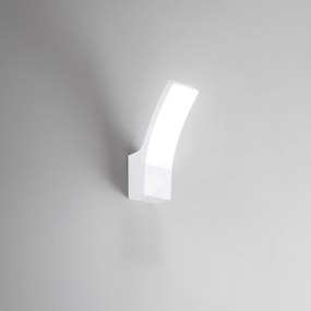 FAN LED-SAIL-AP-BCO Nástěnné svítidlo LED SAIL hliník difuzor bílá IP65 CCT 3000-4000 K 80x160x245 mm - FANEUROPE