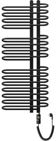 Mexen Ops, elektrické topné těleso 1300x550 mm + topná tyč 900 W, černá, W122-1300-550-2900-70