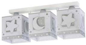 Dalber 63233NE - Dětské stropní svítidlo MOONLIGHT 3xE27/60W/230V