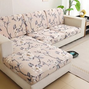 Elastický potah s barevným potiskem na velký sedadlový polštář a opěradlové polštáře pohovek či křesel Barva: 18, Rozměry: opěradlový polštář