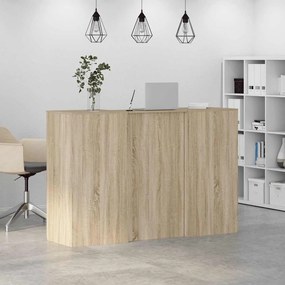 Recepční stůl dub sonoma 155x50x103,5 cm kompozitní dřevo 3324198