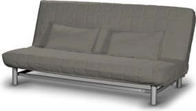 Potah na pohovku IKEA Beddinge krátký barva šedá látka pletený vzor