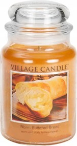Velká svíčka Warm Buttered Bread Village Candle