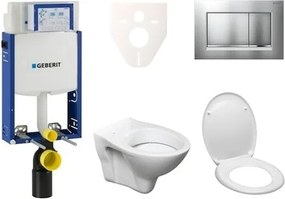 Cenově zvýhodněný závěsný WC set Geberit k zazdění + WC Ceramia S-Line Pro 110.302.00.5ND7