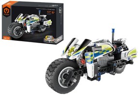 MECHANICAL MASTER - Stavebnice Policejní motorka 193 ks