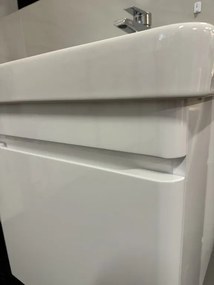 Lavedo Vivace White Air 50 koupelnová skříňka s umyvadlem, lesk