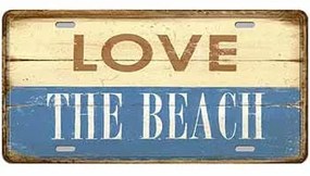 Cedule značka Love The Beach