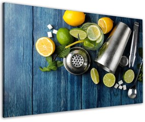 Letní obraz mojito Velikost (šířka x výška): 120x80 cm