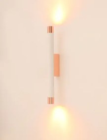 Designové nástěnné svítidlo Q II měděná
