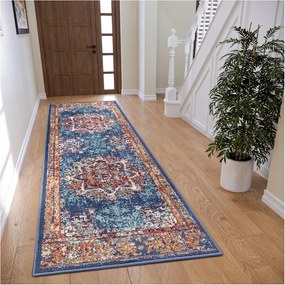 80x240 Kusový koberec Luxor 105637 Maderno Blue Multicolor