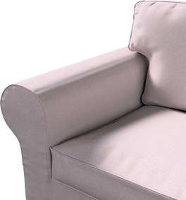 Potah na pohovku IKEA  Ektorp 3-místná, rozkládací STARÝ MODEL PIXBO barva růžová látka pletený vzor