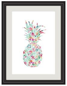 Obrázek Ananas květinový II A4 (210 x 297 mm): A4