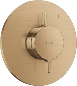 Axor One - Sprchová baterie pod omítku, kartáčovaný bronz 48615140