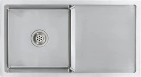 Ručně vyrobený kuchyňský dřez nerezová ocel 145080