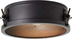 Brilliant - Stropní svítidlo ZOIS 1xE27/28W/230V pr. 30 cm černá