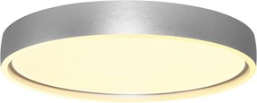 Rabalux Stříbrné stropní LED svítidlo Dewson 450mm 37W 71289