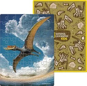 CubicFun Oboustranné puzzle ve vejci National Geographic: Pterosaur /
