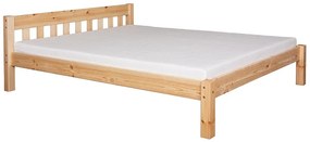 Postel Pino Zvolte rozměr postele: 120x200 cm, Vyberte odstín dřeva: Kaštan 19
