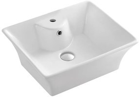 Aqualine, Umyvadlo 49,5x41,5x19,5 cm, bílá, 49411