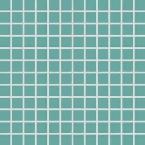 Mozaika Rako Color Two tyrkysová 30x30 cm mat GDM02467.1