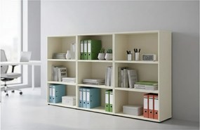 Střední skříň SimpleOffice 80 x 40 x 120 cm, bílá