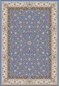 BE Koberec Sultan 1200 Ocean Blue - modrý obdélníkový Rozměr: 150x225 cm