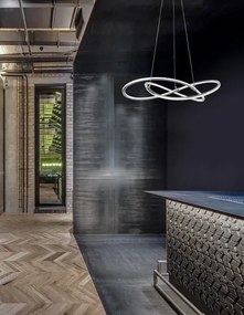 LED lustr Martino 60 Chrome
