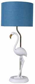 MIAMI FLORIDA BLUE FLAMINGO LAMP