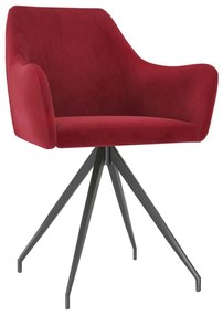 Petromila Dining Chairs 2 pcs Wine Red Velvet