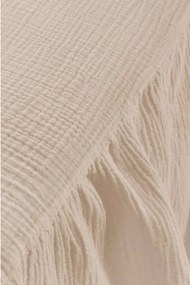 Béžový mušelínový přehoz 90x200 cm Amilia – Jotex