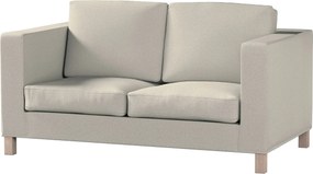 Potah na pohovku IKEA Karlanda 2-místná, krátký barva béžová látka pletený vzor