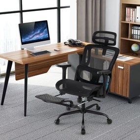 Costway Ergonomická kancelářská židle Počítačová židle k pracovnímu stolu