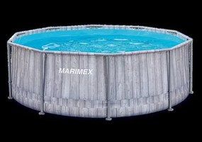 Bazén Florida 3,05x0,91m ŠEDÉ DŘEVO se skimmerem Marimex 10340316