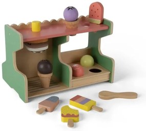 Dantoy playful wood zmrzlinový stánek 12 ks