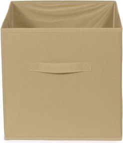 Khaki plastový úložný box 31x31x31 cm – Compactor