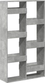 Knihovna betonově šedá 100 x 33 x 175 cm kompozitní dřevo 3309405