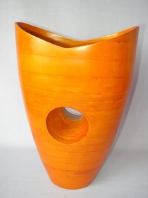 Axin Trading s.r.o. Bambusová váza Hole