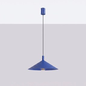 Sollux Lighting Závěsné svítidlo NOX 40 ultramarín
