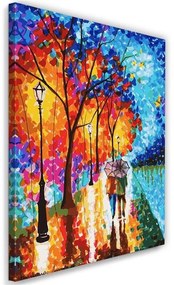 Gario Obraz na plátně Podzimní stromy v parku Rozměry: 40 x 60 cm