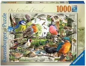 Ravensburger Naši opeření přátelé / 1000 dílků / od 14 let