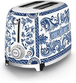 Smeg tsf01dgbeu dolce&gabbana toaster blu mediterraneo