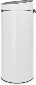 Brabantia Touch Bin New Odpadkový koš 30 L bílý / 29.5 x 72 x 32 cm