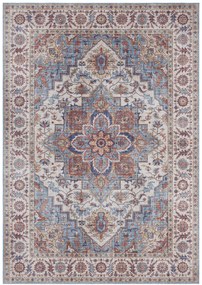 Nouristan - Hanse Home koberce Kusový koberec Asmar 104002 Cyan/Blue - 80x150 cm