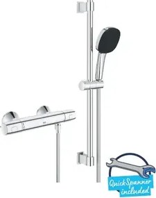Grohe Precision Trend - Sprchový set s termostatem | 3 proudy | chrom