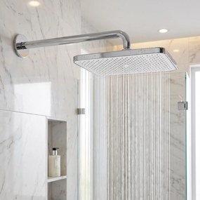 Rea Rea, obdélníková dešťová sprcha 380x210 mm, JS-032, chromová, REA-P0392