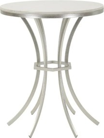 Designový odkládací stolek Nagendra 56 cm stříbrný