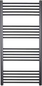 Radiátor kombinovaný SAT KD 120x60 cm černá matná SATRAKD6001200BL