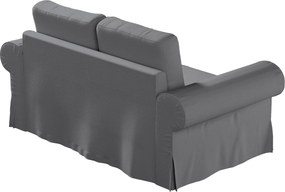 Potah na pohovku IKEA Backabro 2-místná, rozkládací barva šedá látka pletený vzor