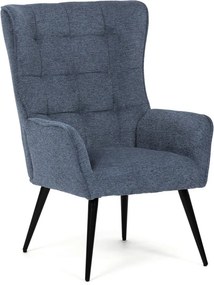 Relaxační křeslo modrá AK-315 BLUE2 (64 x 73) cm